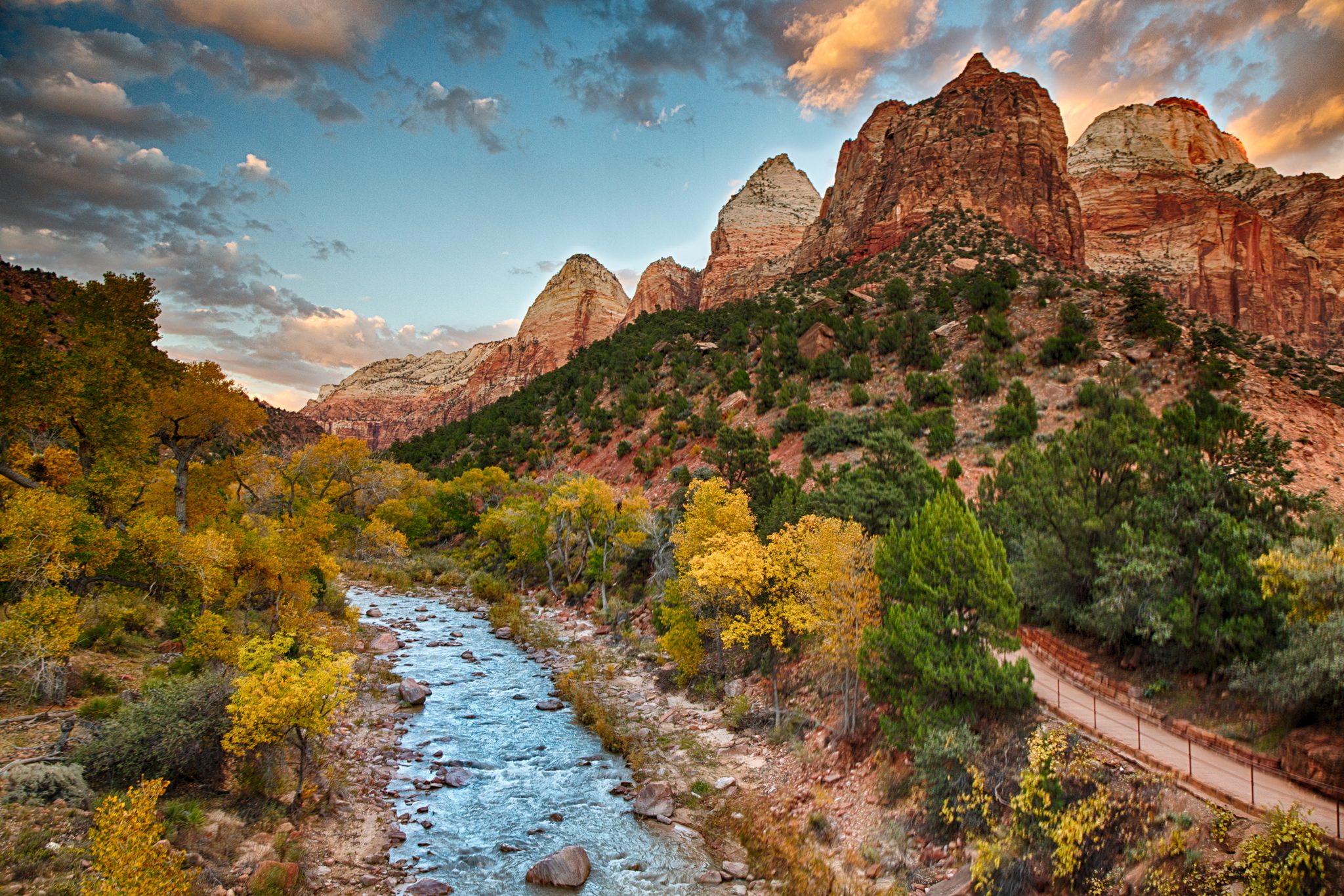 Magic at Zion National Park in fall - The Manual