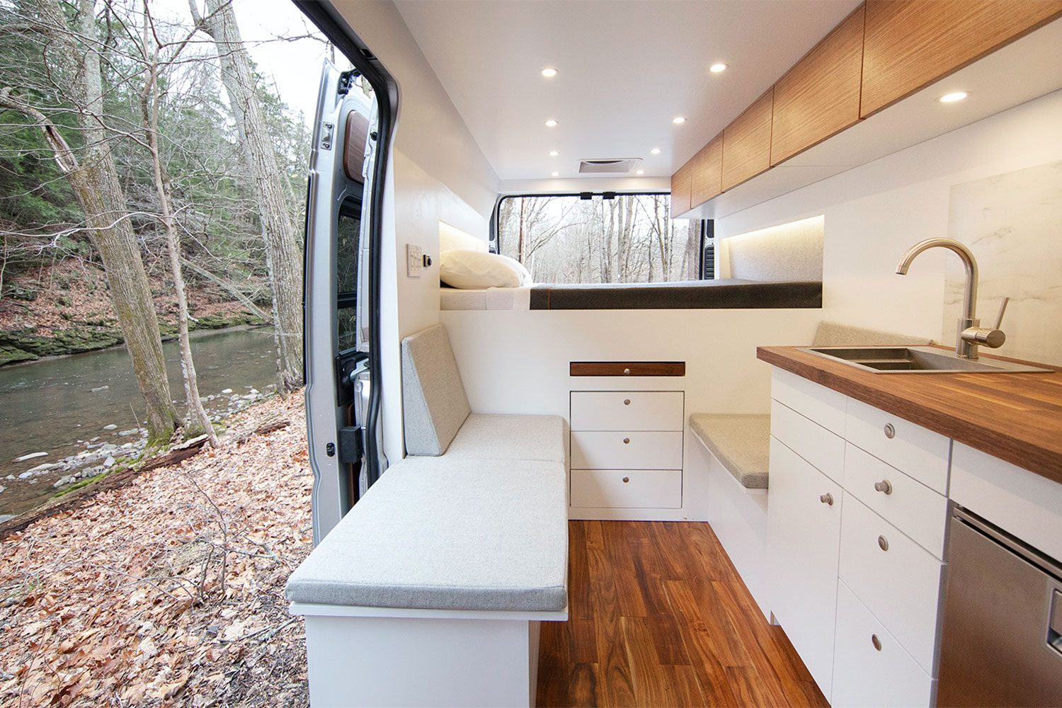 Trek Far Off-Grid in Ready Set Van's Electric Campervans - The Manual