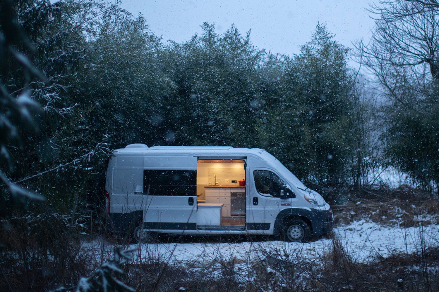 Trek Far Off-Grid in Ready Set Van's Electric Campervans - The Manual