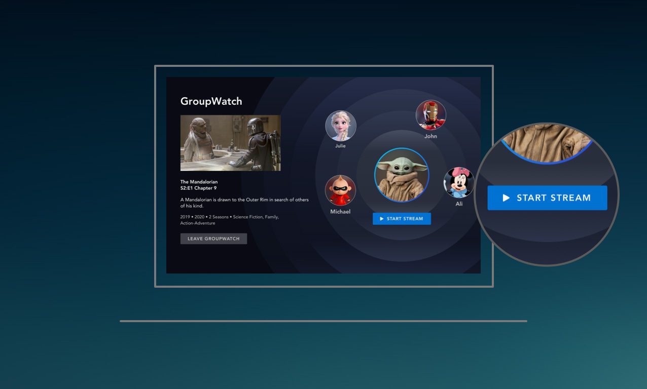 Watch movies with friends using Disney Plus GroupWatch - The Manual
