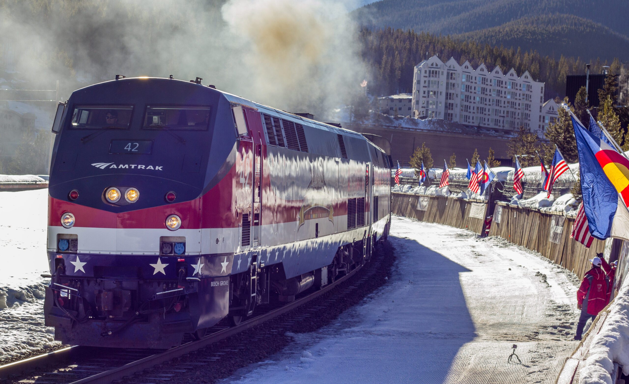 Amtrak's Winter Park Express train is back - The Manual