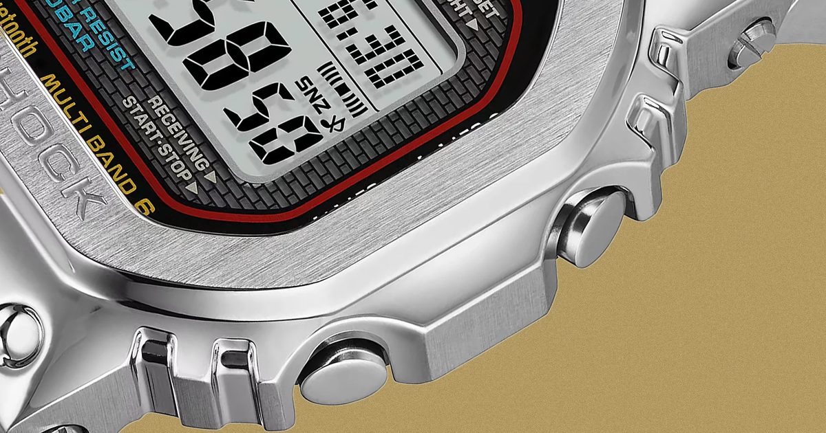 G-Shock 5000 series full metal reissue honors original 1983 dw-5000c ...