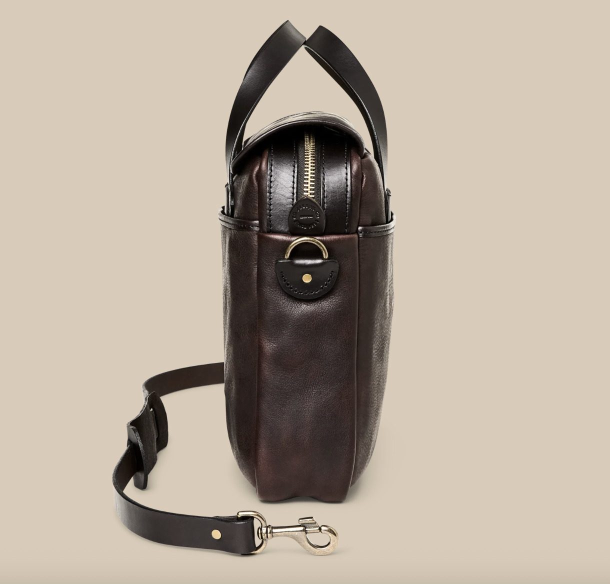 Filson’s leather Original Briefcase: heritage design reimagined for ...