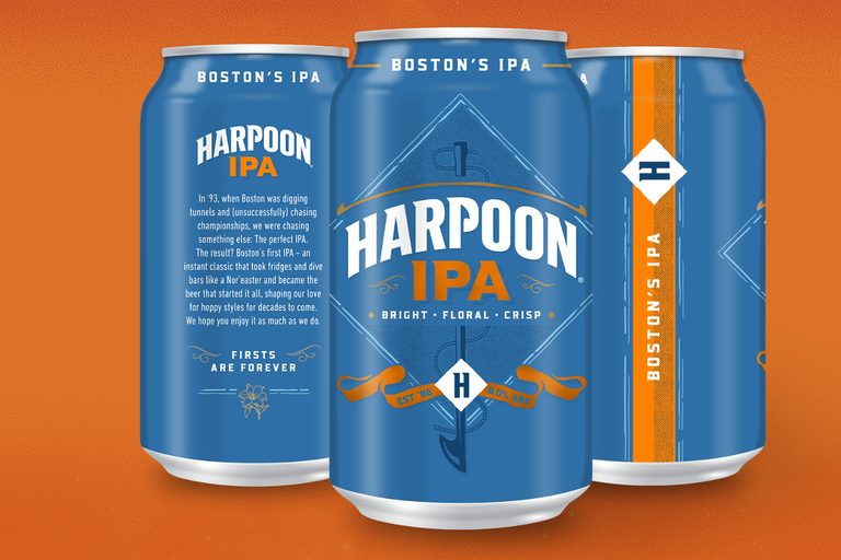Harpoon Brewery debuts new-look cans for flagship IPA - The Manual