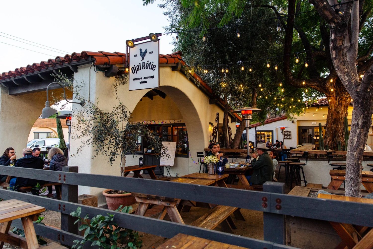 Ojai is close to Los Angeles and San Diego but seemingly a world away ...