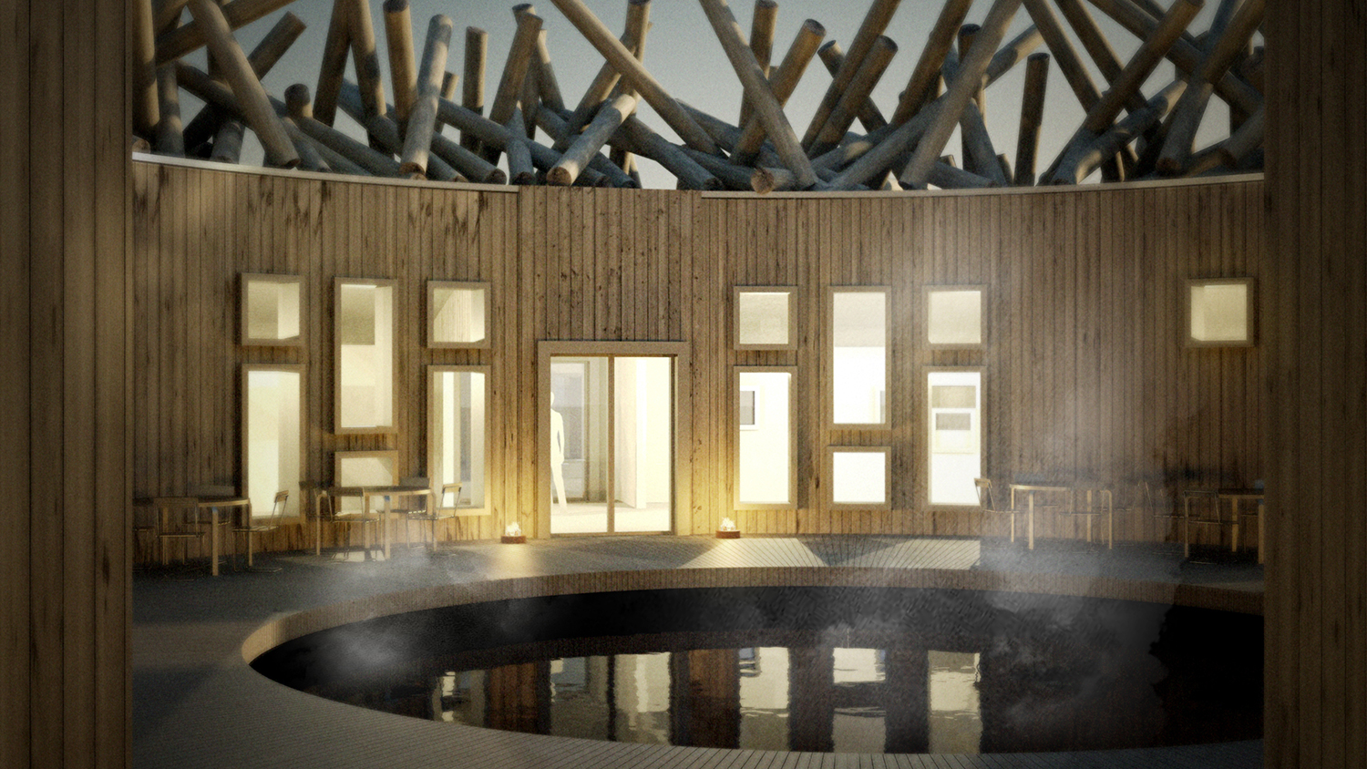 Arctic Bath is a Floating Spa Built for Contemporary Vikings - The Manual