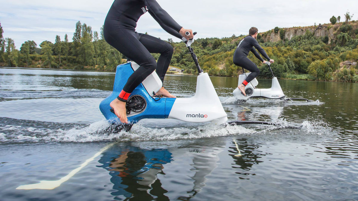 Manta5's Hydrofoiler XE-1: The World's Most Advanced Overwater Bicycle ...