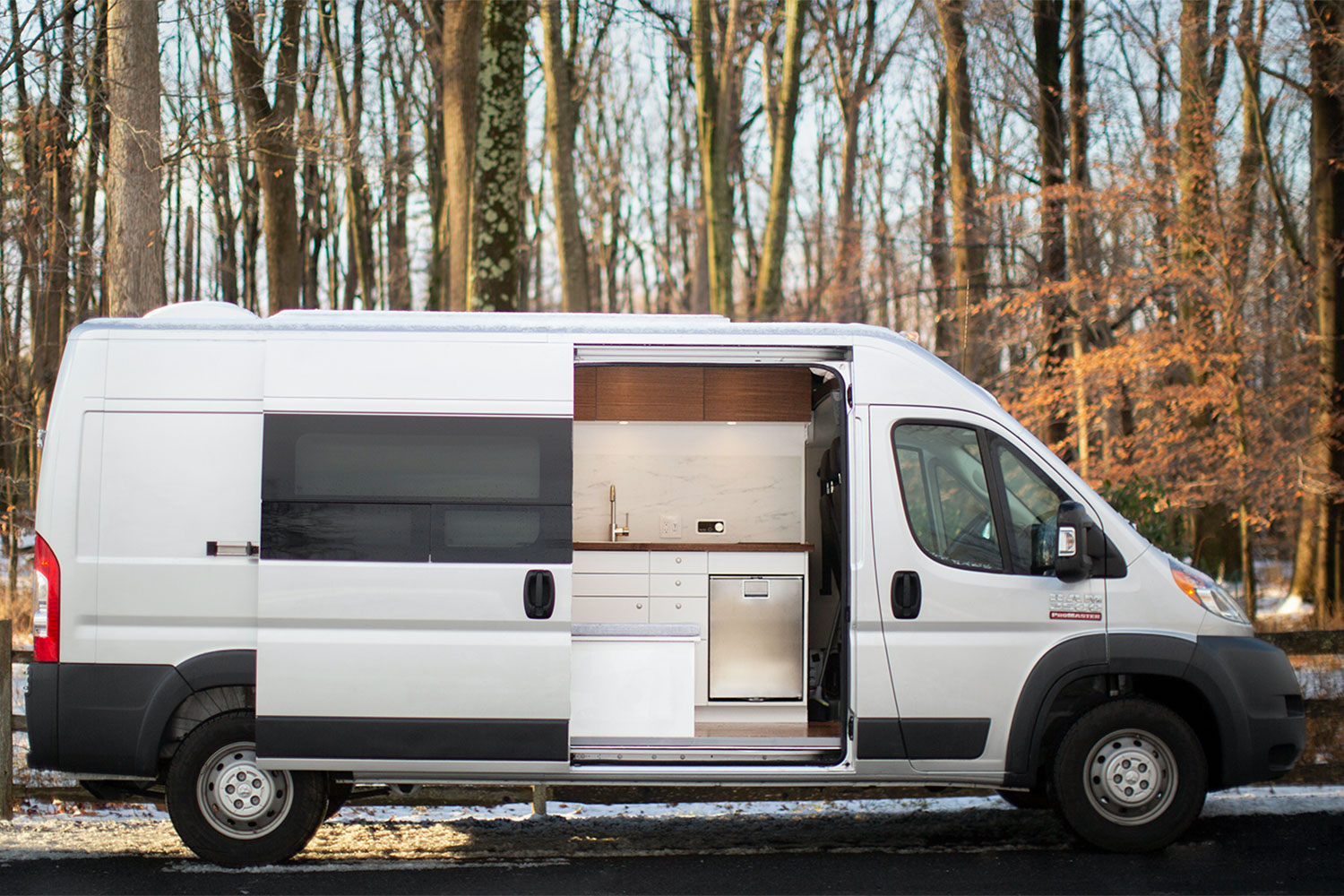Trek Far Off-Grid in Ready Set Van's Electric Campervans - The Manual