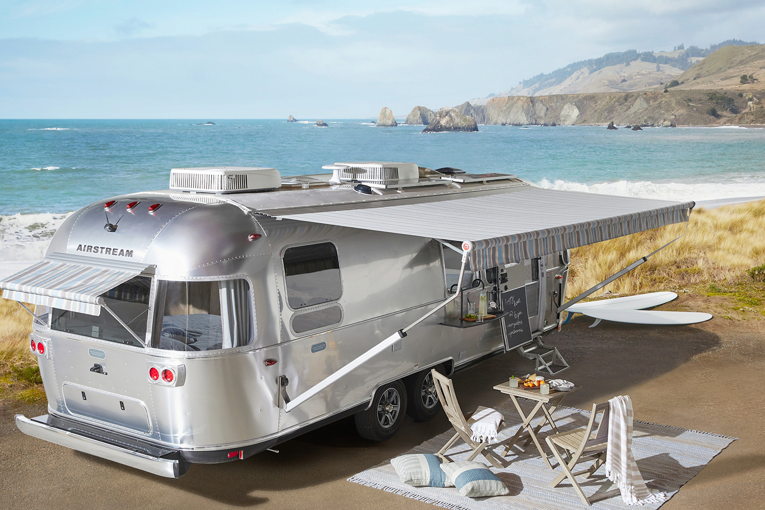 The X-Cabin 300 is a tiny, boxy, Airstream-like trailer, and we can't ...