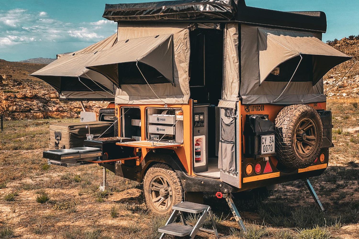HYK Outdoors' clever new teardrop camper trailer is made with eco ...