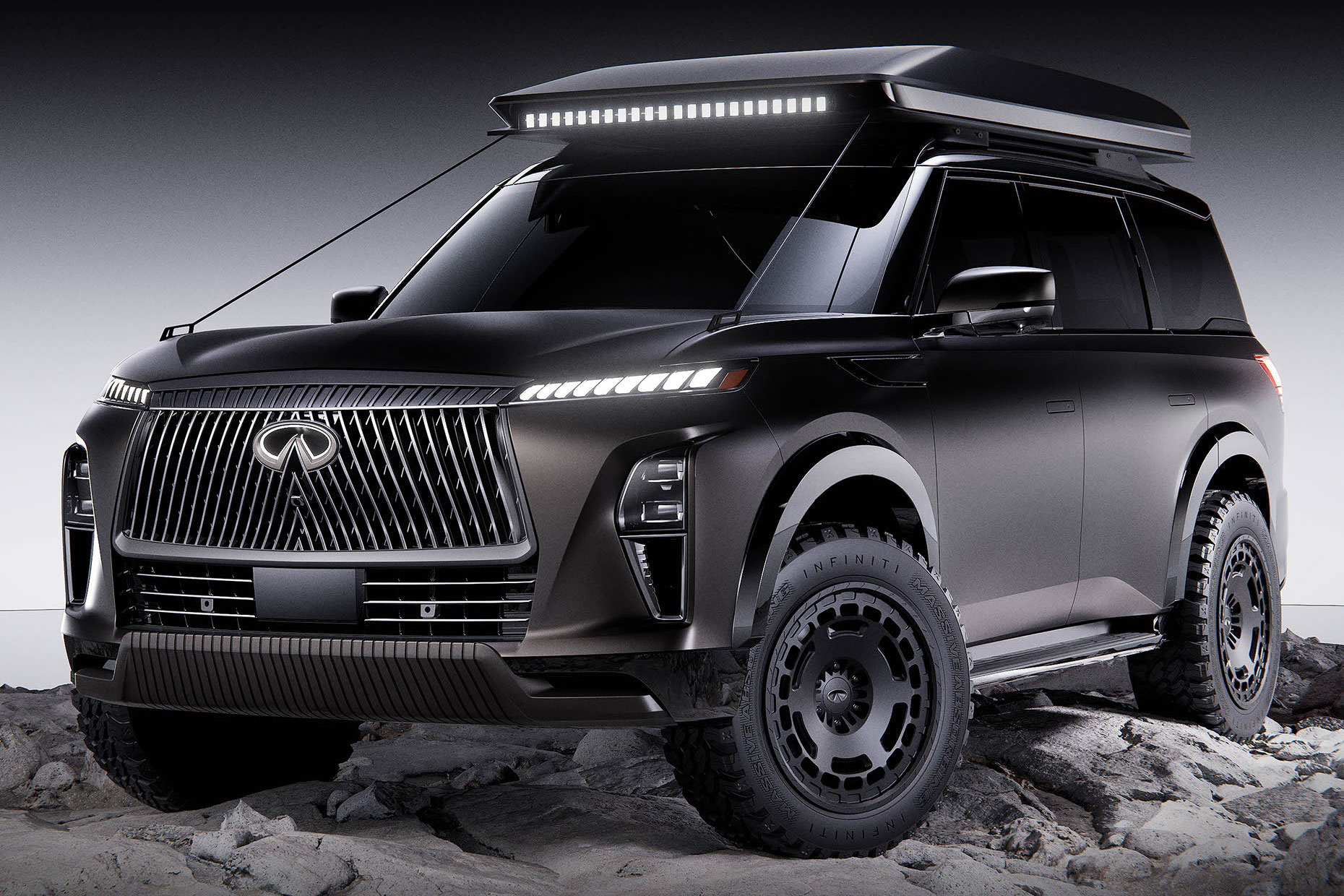 Infiniti’s QX80 Terrain Spec SUV is a bold new concept in “luxury ...